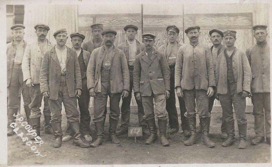 Sent by Jakob Dengler 6192 Prisoner of War Camp A Hutte 28 to Michael ...