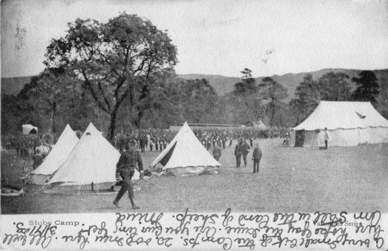 20,000 men here - Stobs Military Camp Hawick Scottish Borders