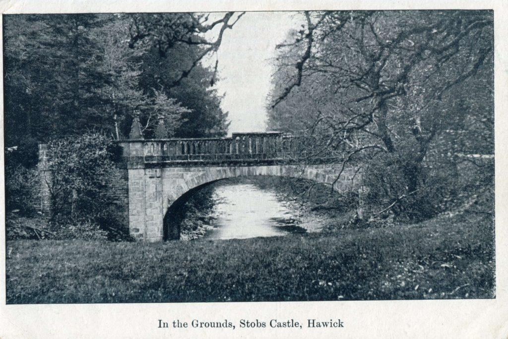 Stobs Castle; Bridge; - Stobs Military Camp Hawick Scottish Borders