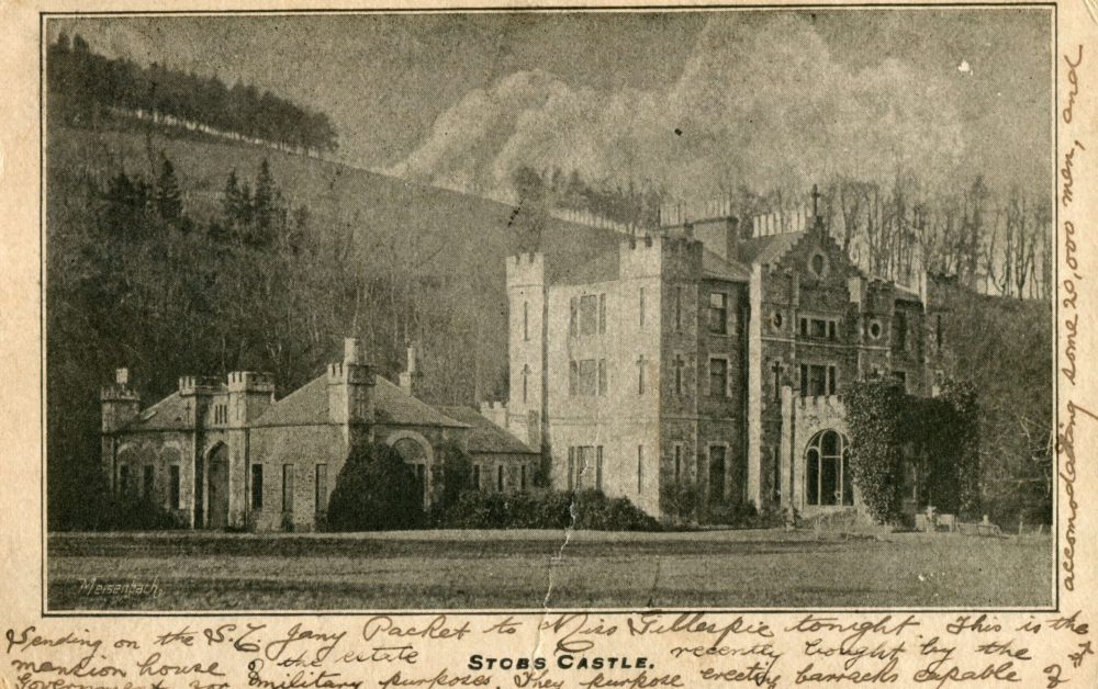 Stobs Castle; Mansion House - Stobs Military Camp Hawick Scottish Borders