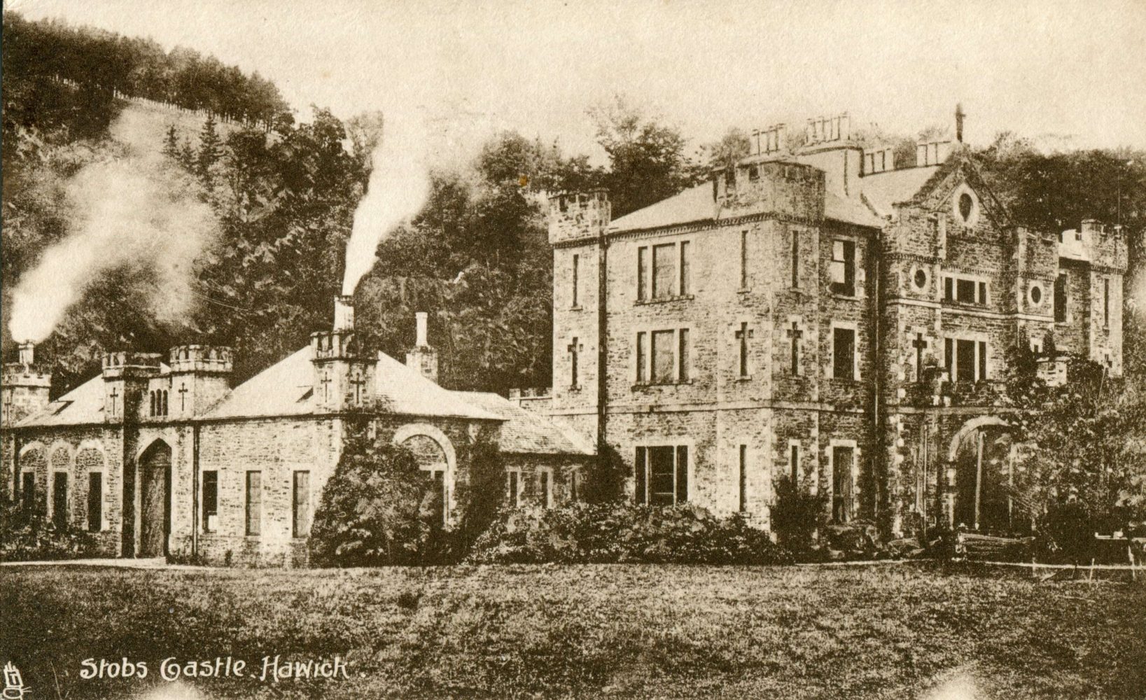 Tuck's Stobs Castle - Stobs Military Camp Hawick Scottish Borders